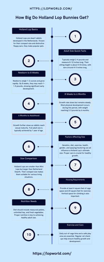 Holland Lop Size Guide: How Big Do These Adorable Bunnies Get?