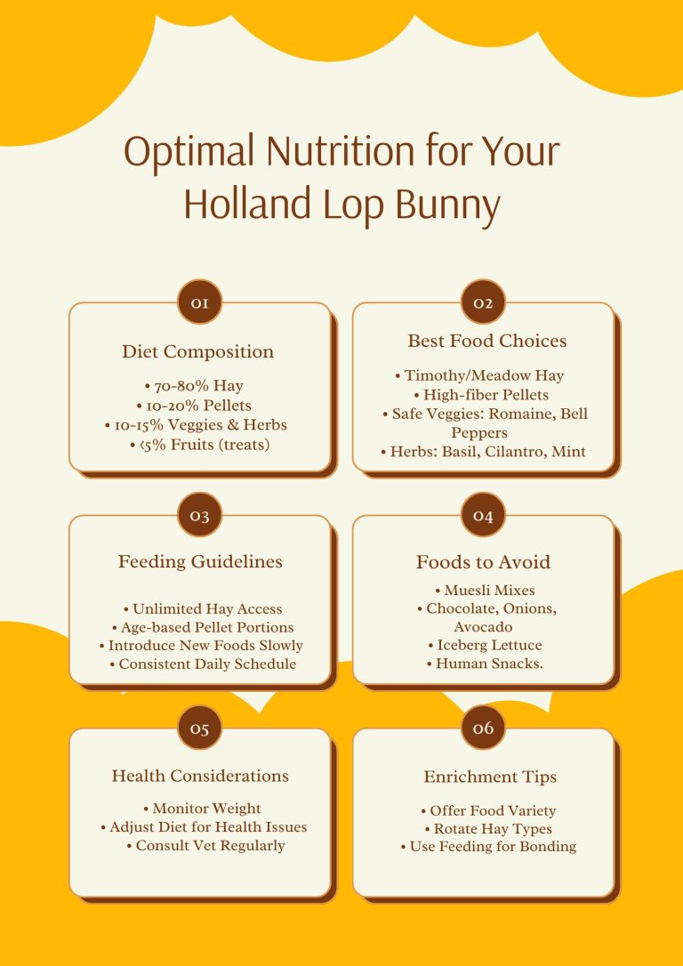Holland Lop Bunny Diet Guide: Optimal Nutrition Tips